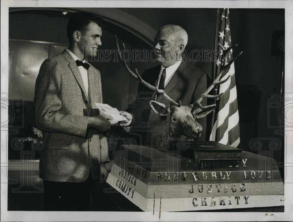 1960 Press Photo David Moot,honored by Brandenton Elks Lodge - RSL9781 ...