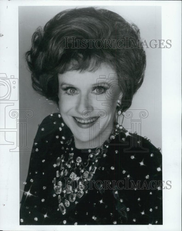 1986 Press Photo Ruth Warrick Actress Phoebe Tyler All My Children Soa ...