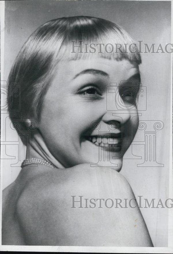 1956 Press Photo Singing Comedienne Jane Connell New Faces 1956 - RSL0 ...