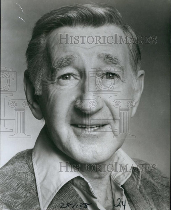 1983 Press Photo Charles Welch Actor - RSL65361 - Historic Images