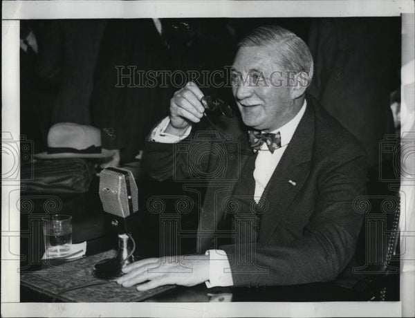 1938 Press Photo William Knudsen President Of General Motors - RSL8504 ...