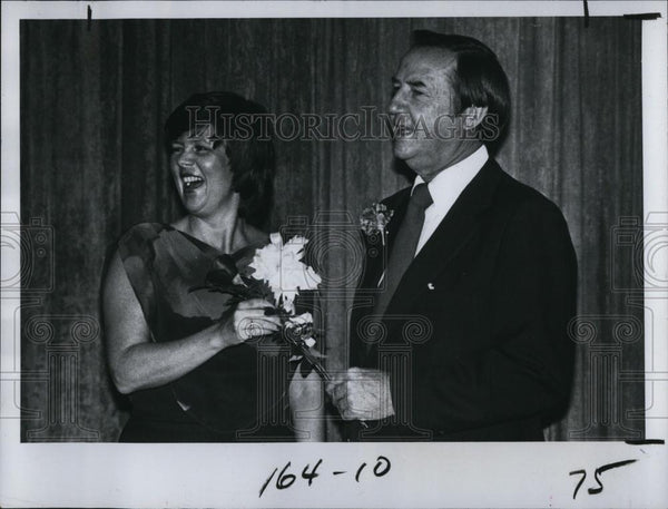 1980 Press Photo Marilyn Miller & Bob Jagger for St Pete Legal Secreta ...