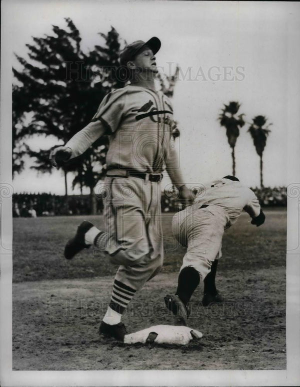Joe Gordon of New York Yankees, Jimmy Brown of the Cardinals 1941 ...