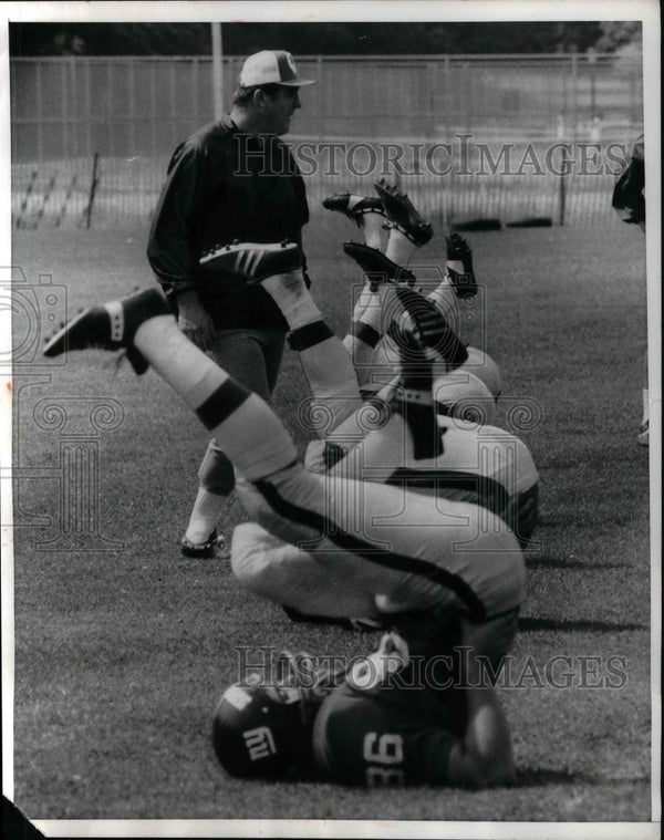 New York Giants Football Coach Alex Webster 1971 Vintage Press Photo ...