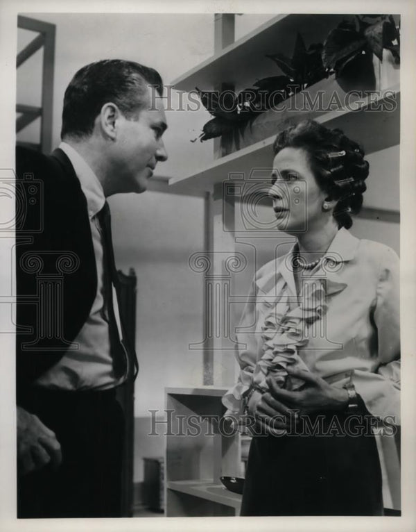 Whitfield Connor & Leora Dana in The Working Mother 1961 Vintage Press ...