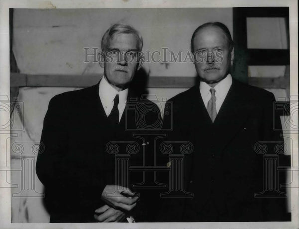 W.J. Hutchins President Berea College & Dr Hocking Professor 1934 ...