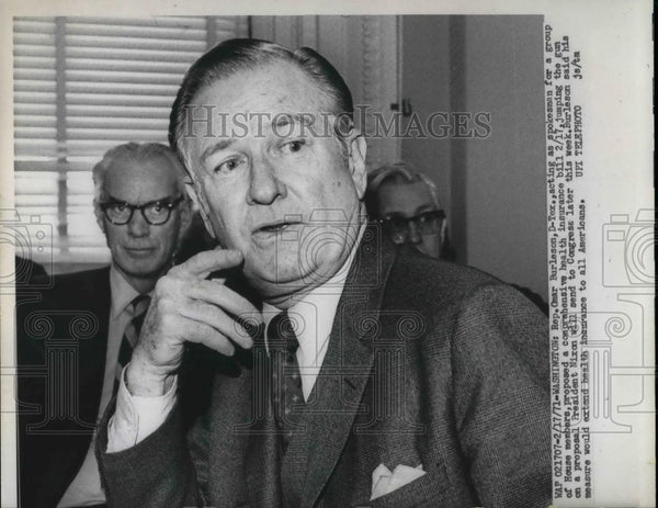 Representative Omar Burleson 1971 Vintage Press Photo Print - Historic ...