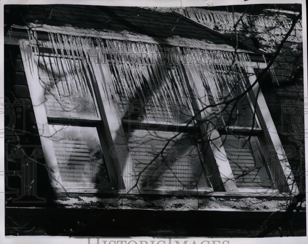 Cold Weather Effects On The House In Kew Gardens Queens 1970 Vintage cold-weather-effects-on-the-house-in-kew-gardens-queens-1970-vintage