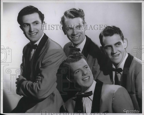 Four Escorts singers, Doug Hasman, Don Mainmare,John McNichol. 1954 ...
