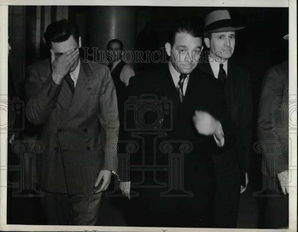 Albert Harvey & Harry Baxter Held By Federal Agents 1938 Vintage Press ...
