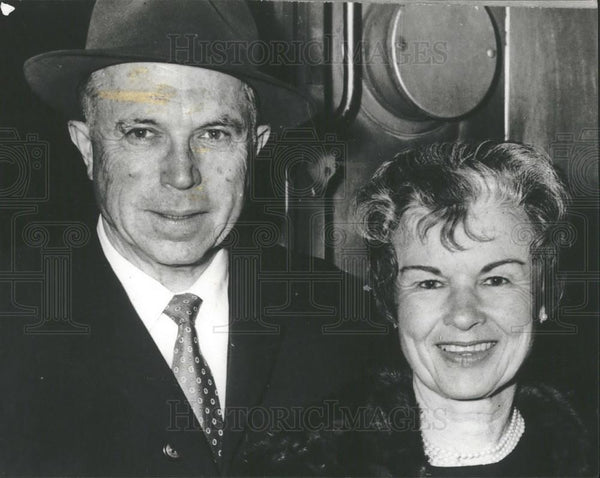 King Victor & Wife Vintage Press Photo Print - Historic Images