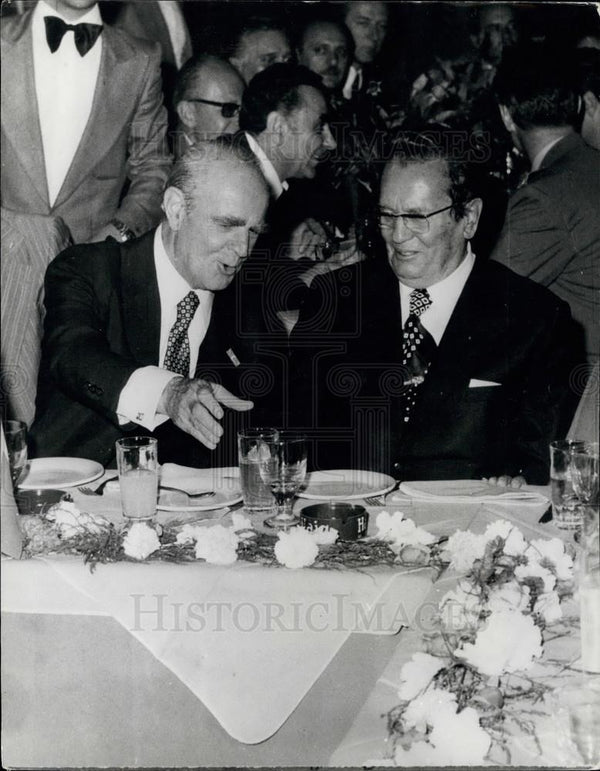 President of Yugoslavia Marshal Tito Visits Greece Vintage Press Photo ...
