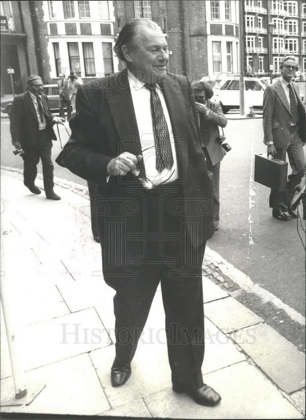 Reginald Maudling, 1977 Vintage Press Photo Print - Historic Images