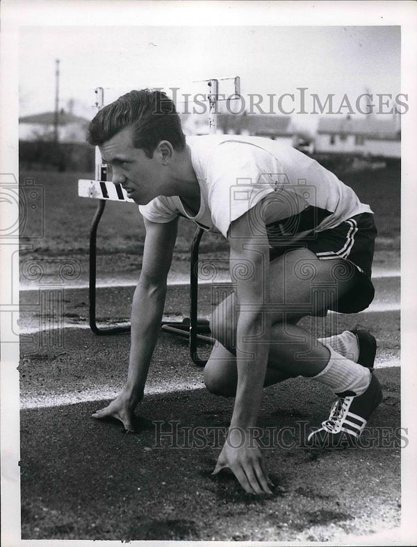 Ken Smith Cornell University Track Runner 1966 Vintage Press Photo ...