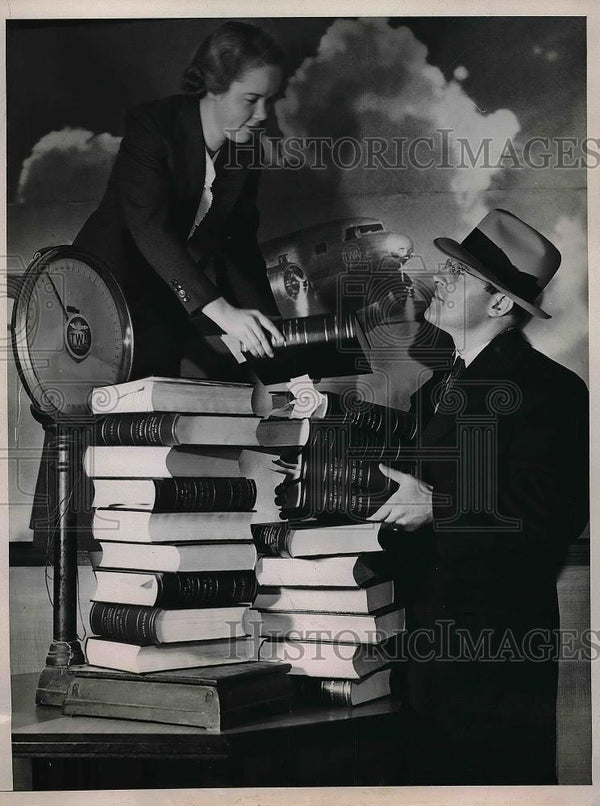 attorney George Walsh with transcripts for the Tom Mooney case 1936 ...