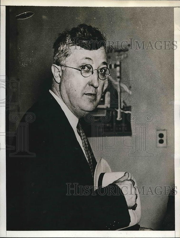 Albert Knight Oil Company Executive 1937 Vintage Press Photo Print ...