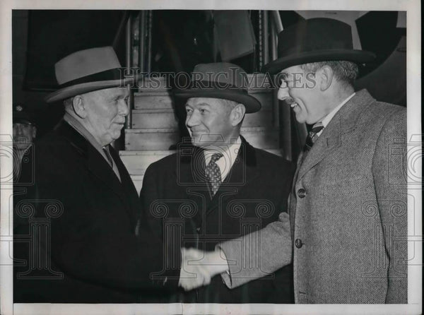Sec. of State George Marshall, Lewis Douglas, Dean Acheson 1947 Vintage ...