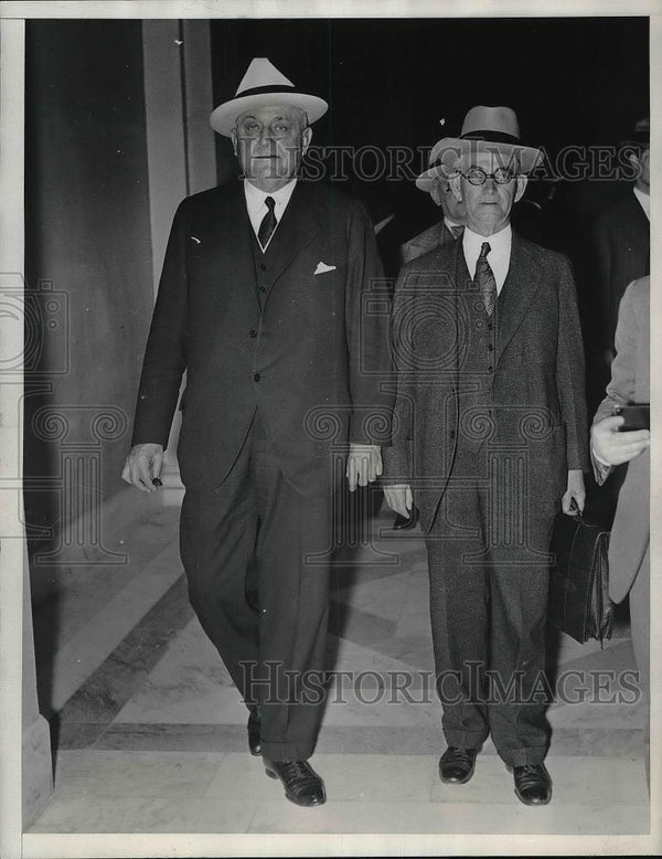 Colonel John SUllivan & Daniel Moore 1934 Vintage Press Photo Print ...