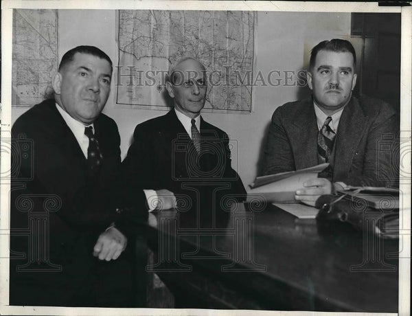 Dr. Towne Nylander, Albert Rosenshine, Capt Edward Fitzgerald 1938 ...