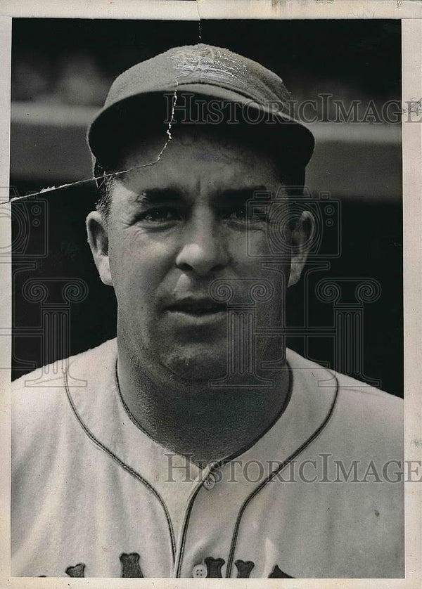 Fred Fitzsimmons, New York Giants Pitcher 1936 Vintage Press Photo ...