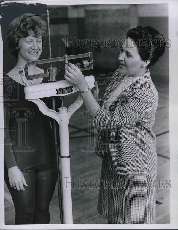 Mrs. Phyllis Nicoletti, Mrs. Betty Sardenell, Using Scale 1966 Vintage ...