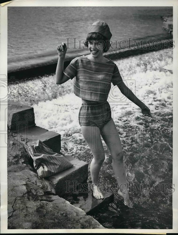 modern 'bloomer girl' outfit designed for Hess of Allentown 1961 ...