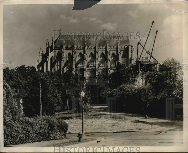 Washington Cathedral Capital Apse New Construction 1930 Vintage Press ...