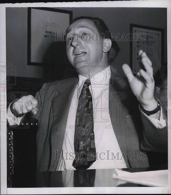 Louis Broido VP of Gimbel Brothers, Inc. 1948 Vintage Press Photo Print ...