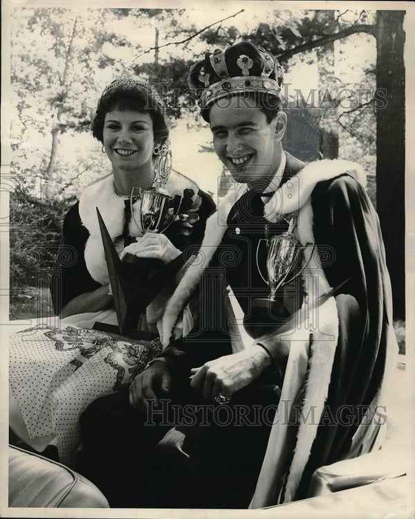 June Anton, Bob Plasnicher, King and Queen of Twinsburg 1960 Vintage ...