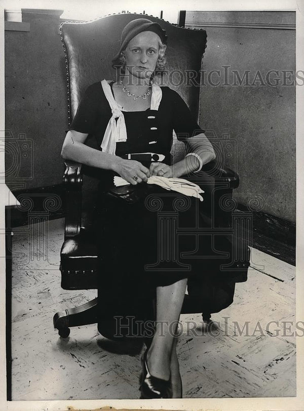 Mrs. Victoria Schultz Freed Complicy of Murder 1932 Vintage Press Photo ...