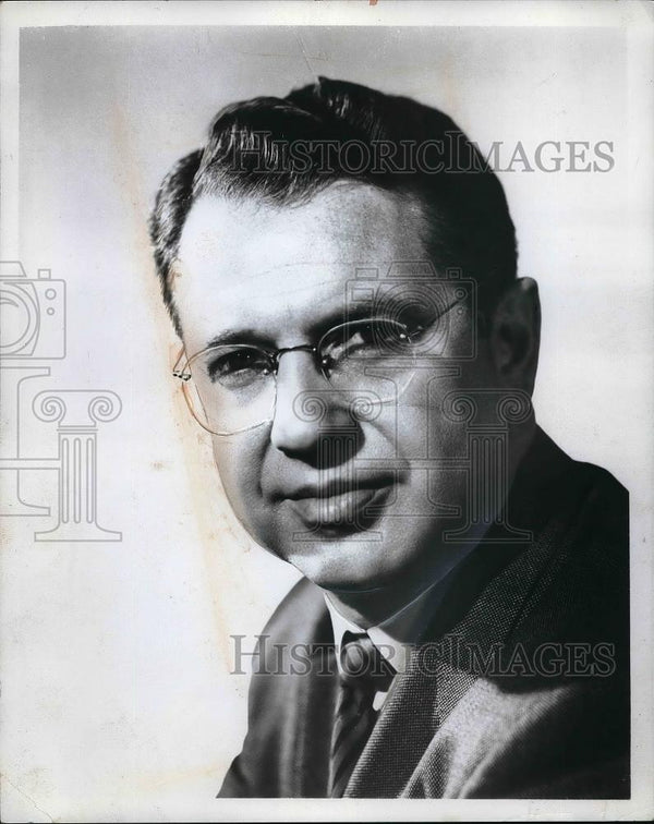 Sen Vance Hartke 1969 Vintage Press Photo Print - Historic Images