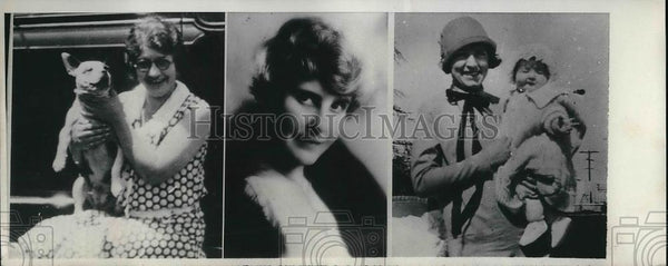 Ella Wendel, Emele Wendel, Mrs. Lorene Johnson 1932 Vintage Press Photo ...