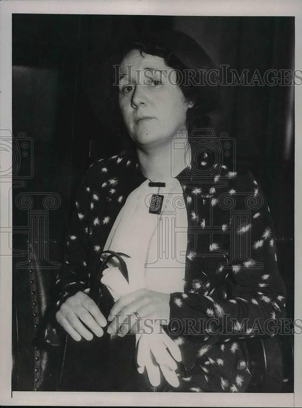Mrs. Lillian May Bartholomew in Custody Case for Son Freddie 1936 ...
