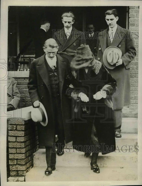 Friends of Albert Frick at his funeral in Crystal Lake, 1927 Vintage ...