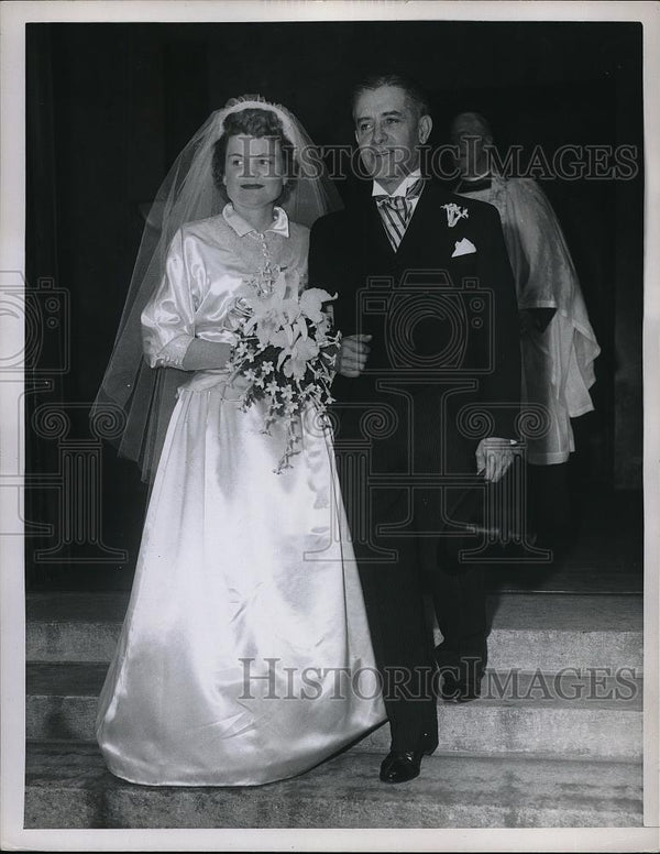 Gov. Prentice Cooper and his Bride Kirtense Powell 1958 Vintage Press ...