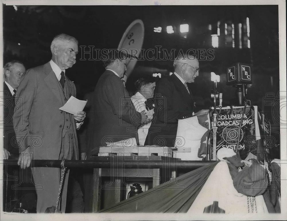 John Curry Head of Tammany Hall Democratic Convention 1932 Vintage ...