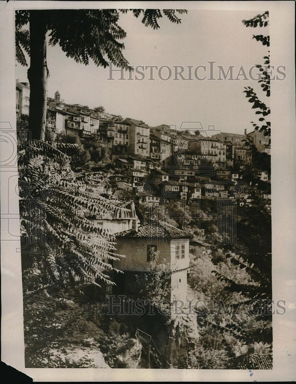Town of Tirnova Bulgaria 1941 Vintage Press Photo Print - Historic Images