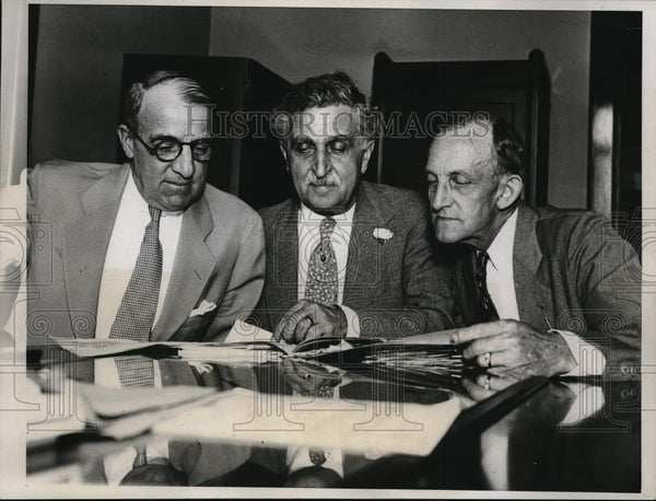 Press PhotoClaude Draper George Smith, Frank MnNich Federal Power ...