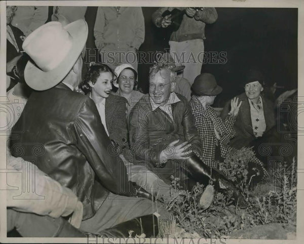 Governor Alfred M. Landon, Roe Eryl, Peggy Ann Landon 1936 Vintage ...