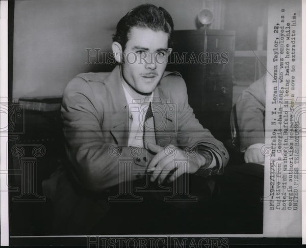 Buffalo, NY Loran Dovan Taylor, fugitive from Ga cahin gang 1954 ...