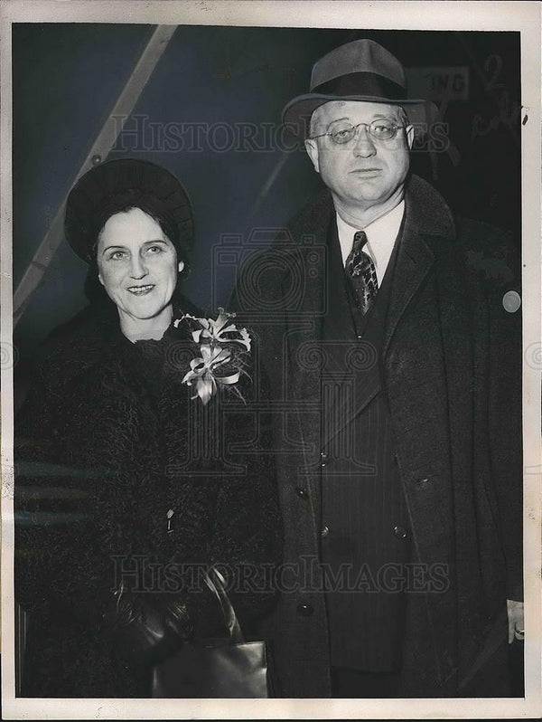 Gov. and Mrs. Guy J. Swope of Peurto Rico 1941 Vintage Press Photo ...