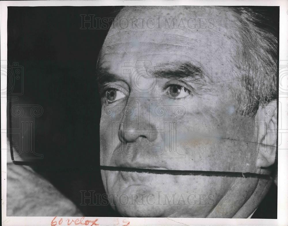 Senator Stuart Symington 1960 Vintage Press Photo Print - Historic Images