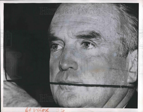 Senator Stuart Symington 1960 Vintage Press Photo Print - Historic Images
