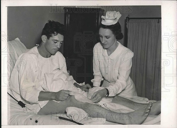 Phila, Pa Chicago Cubs Augie Galan & RN K Baynard 1940 Vintage Press ...