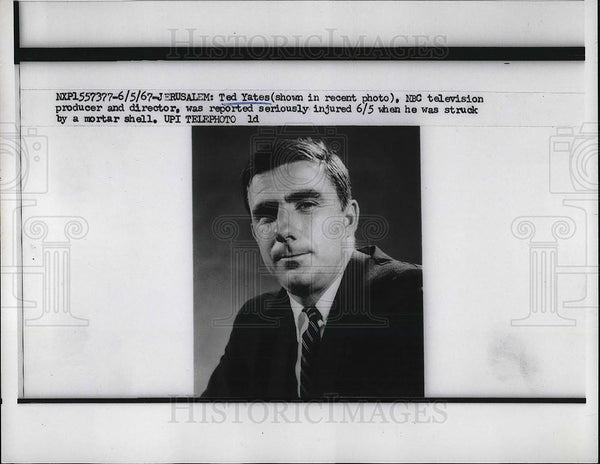 Ted Yates NBC Television Producer & Director Reported Injured 1967 ...