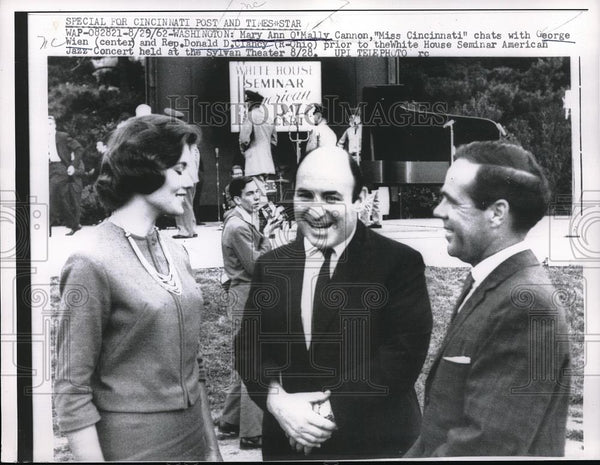 Mary Ann O'Mally Miss Cincinati, Wien, rep. Donald Clancy 1962 Vintage ...