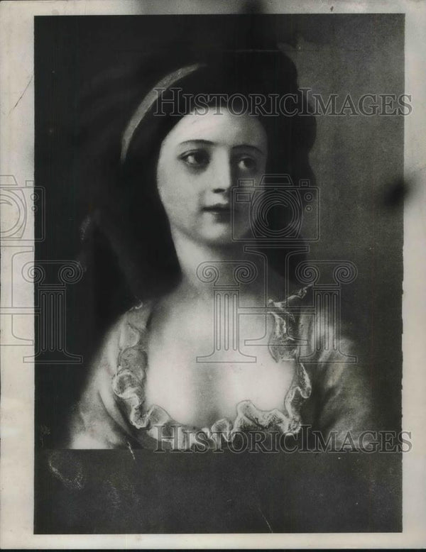 Countess Potocka 1934 Vintage Press Photo Print - Historic Images