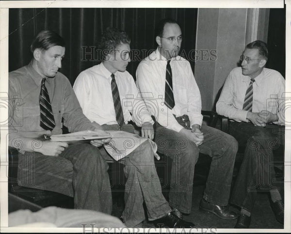 Martin Lange,John Jilk,Leonard Sledge & Teacher Raymond Kilian 1941 ...