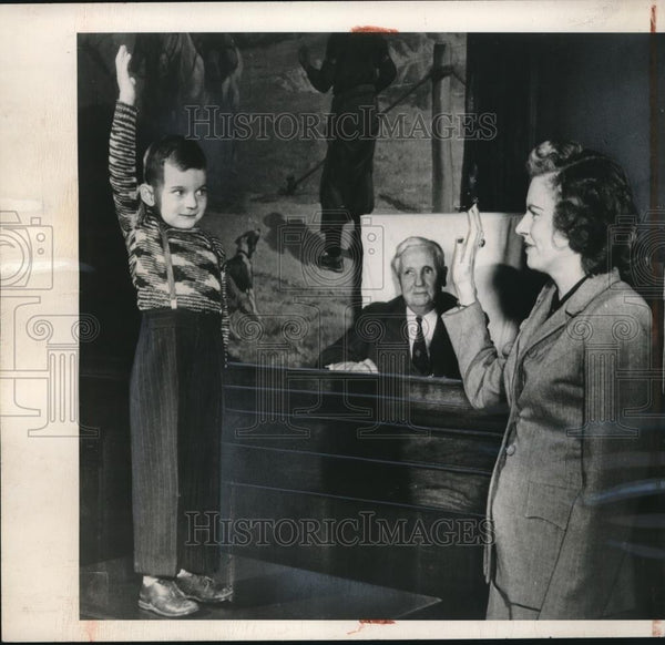 James Leo baier Adopted son of Mr. and Mrs Leo Baier Judge 1948 Vintage ...