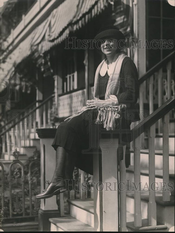 1921 Press Photo Miss G. Cheatham, daughter of Capt. and Mrs. J. J. Ch ...
